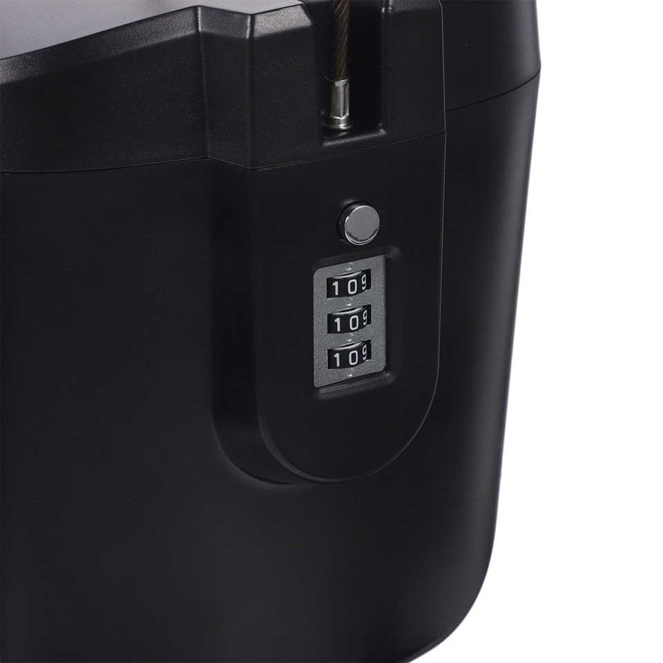 Portable Lock Box Travel Beach Security Lock Box with Combination Lock ...