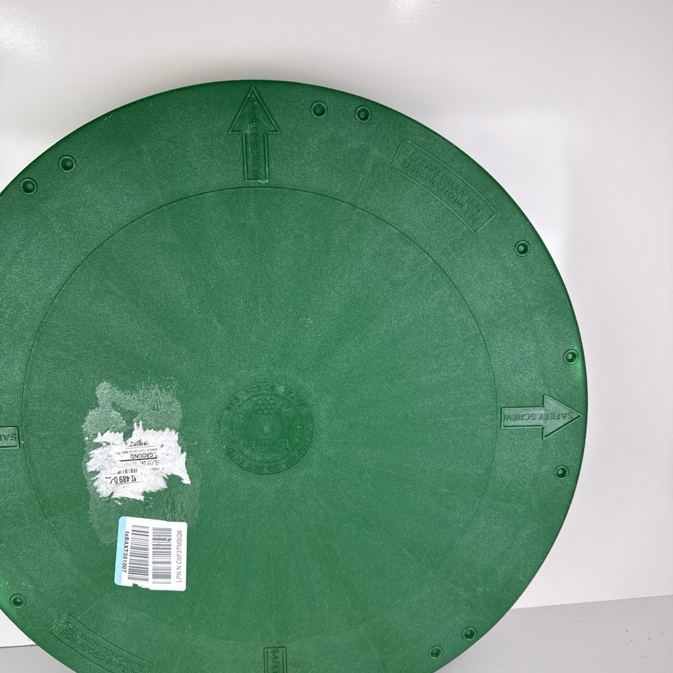 Tuf-Tite 24” Domed Riser Lid Cover Green Replacement For Septic Tank ...
