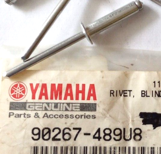 Yamaha GP1300, GP1800 Blind Rivet NOS 90267-489U8 Qty. 1 (L-5837) | eBay