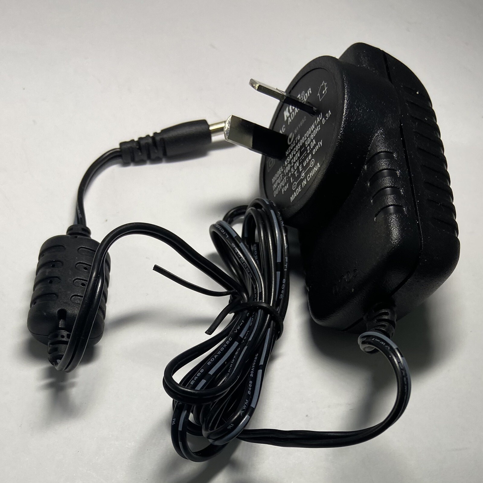 KTEC AC ADAPTOR KSAFC0500200W1AU OUTPUT 5V 2A | eBay Australia