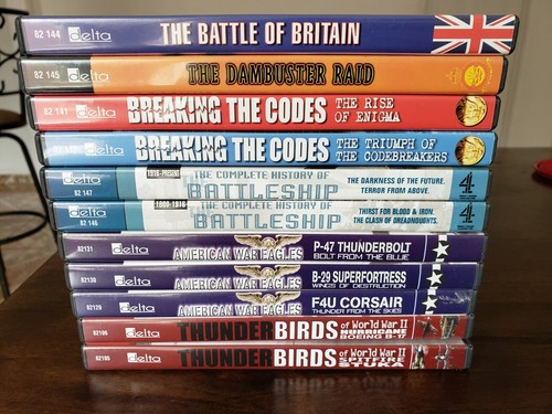 Lot of 11 Delta Entertainment DVDs War documentary Movies?? | eBay