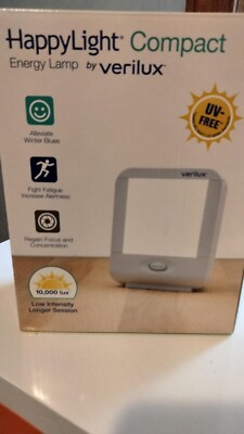 Verilux HappyLight Compact Energy Lamp - light therapy 804074092356| eBay