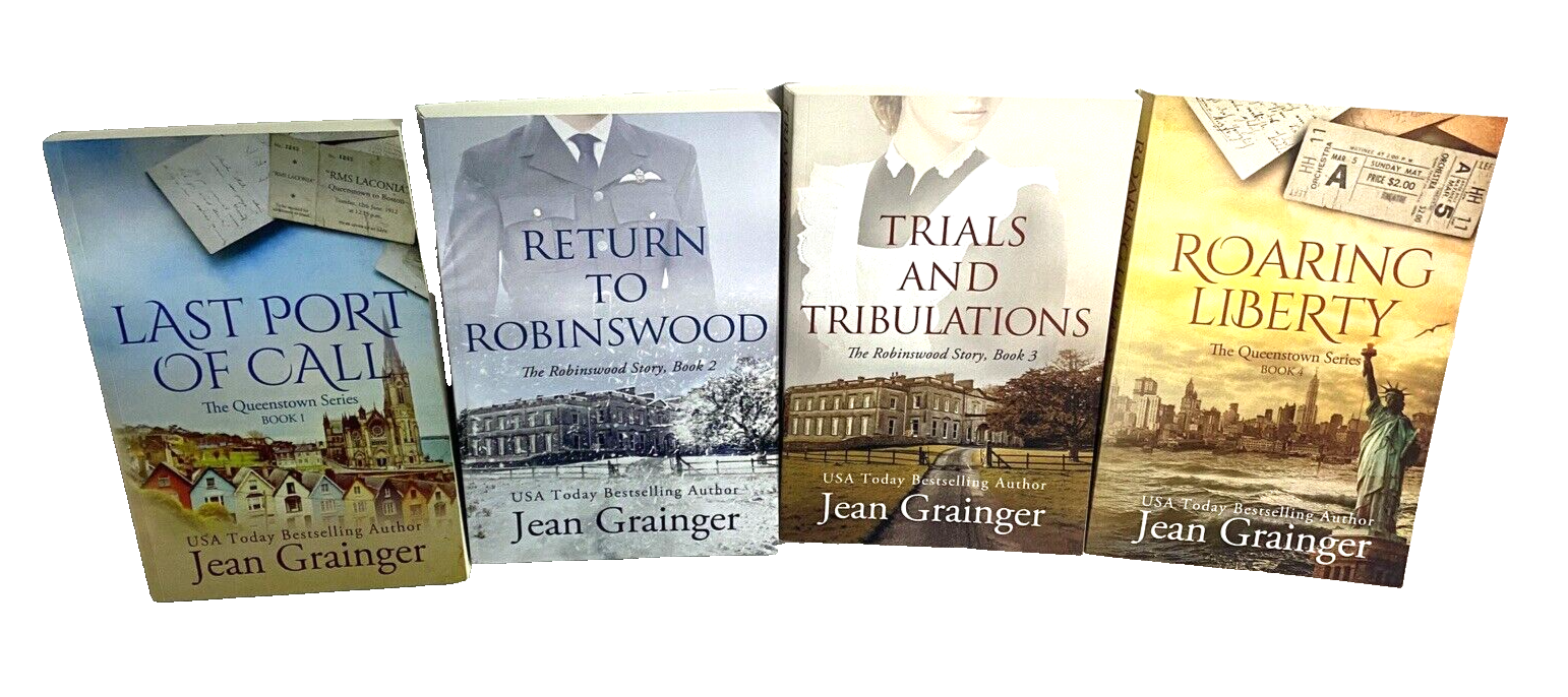 Jean Grainger Book Lot Irish Fiction Queenstown & Robinswood Series lot ...
