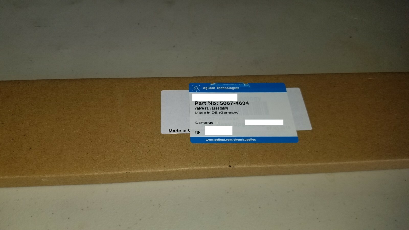 NEW!! Agilent 1100 1200 1260 Valve Rail ASsy p/n: 5067-4634 | eBay