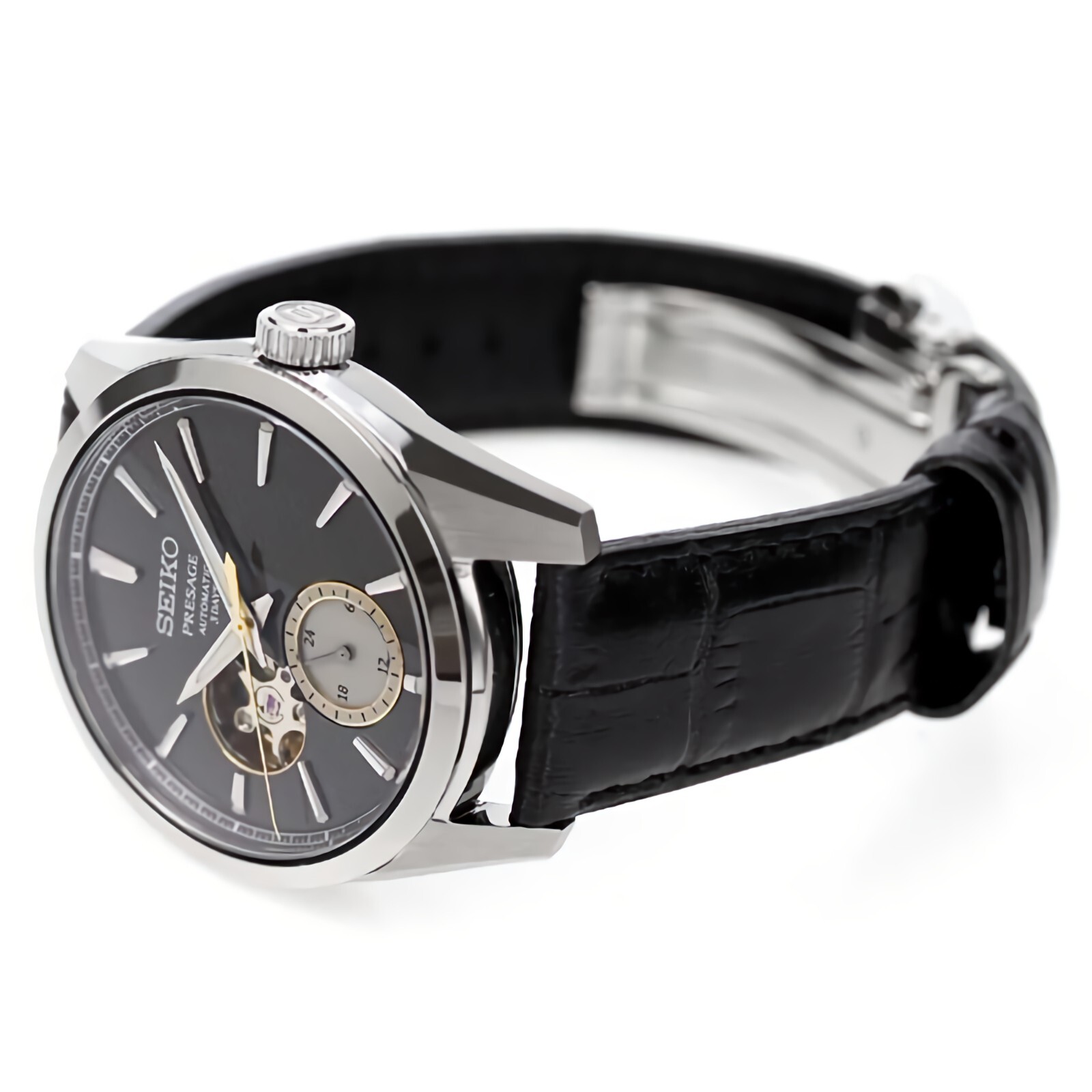 SEIKO Presage Sharp Edged SARJ005 Azabu Tailor Open Heart Automatic ...