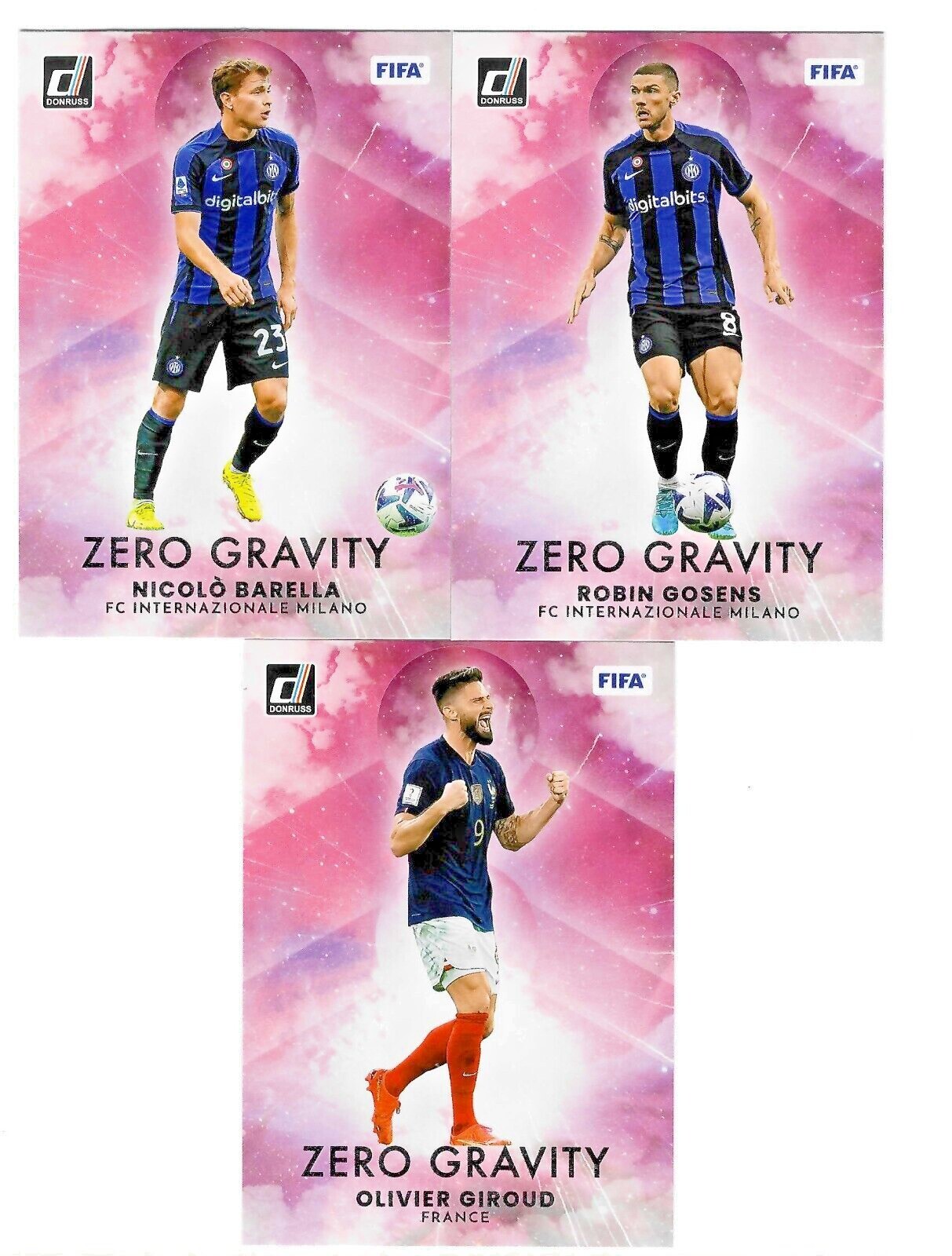 2022-23 Donruss Soccer ZERO GRAVITY Insert ~ SILVER Parallels ~ You ...