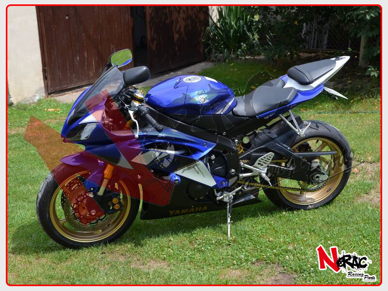 Yamaha R6 Blue And Gold