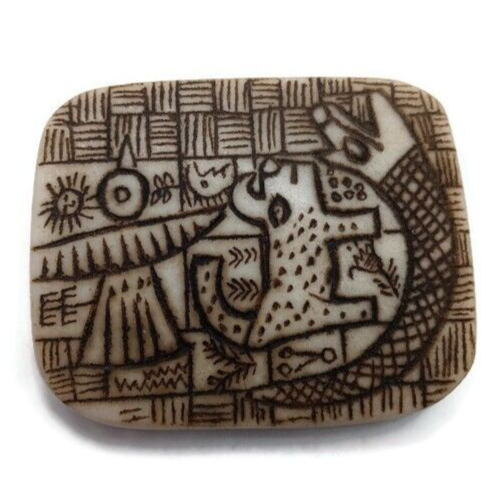 Handmade Inca Calendar Carved in Stone with Symbols of the Andean ...