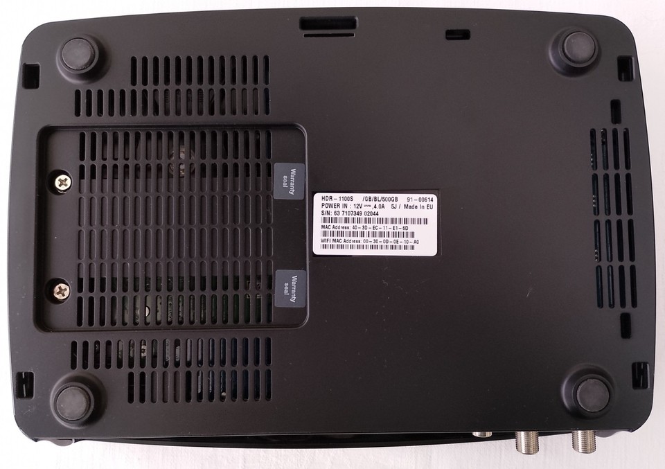 Humax HDR-1100S Freesat HD Digital TV Recorder 500 GB with remote ...