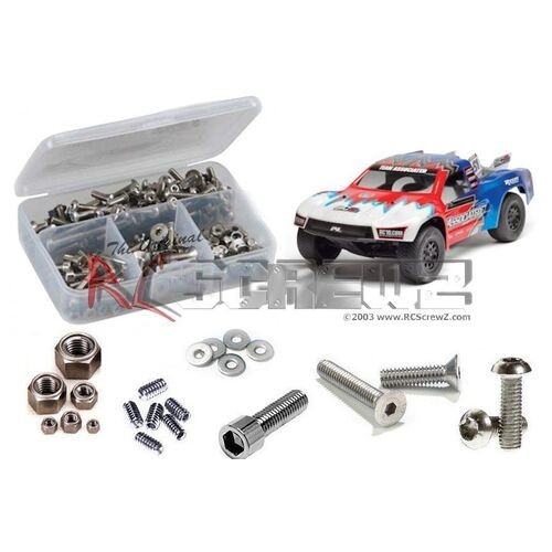 ASTAINLESS STEEL RC10 SC5M STAINLESS STEEL SCREW KIT - RCASS071 | eBay ...