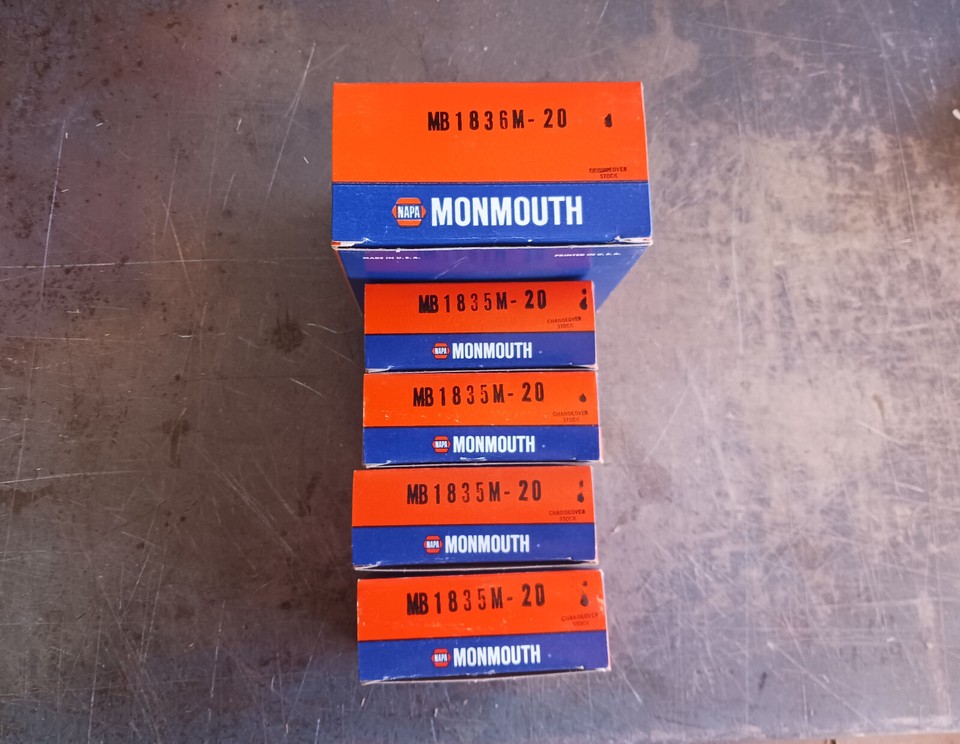 383-400 Mopar B Eng. Main Bearings 1958-1978 Monmouth/Federal Mogul MS ...