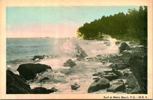 PQ Canada Surf at Metis Beach Postcard Unused (27386) | eBay