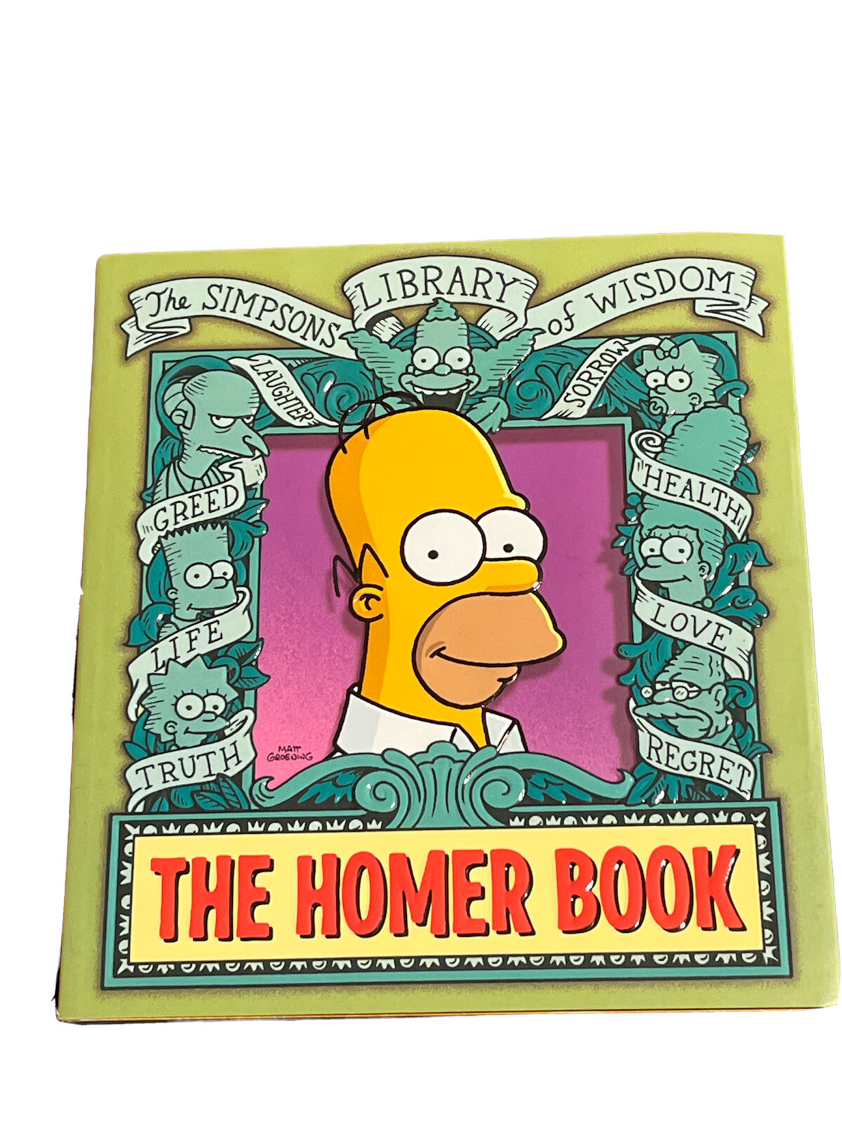 New “The Simpsons Library of Wisdom Homer Book” Perennial Currents ...