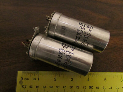 Capacitors - Mallory Type