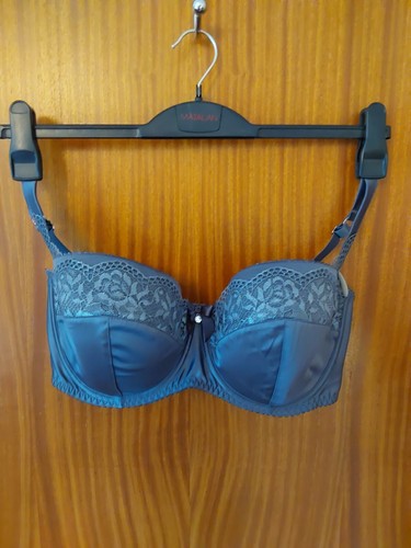 Gorgeous Satin & Lace Balconette Bra size 38F by Matalan | eBay