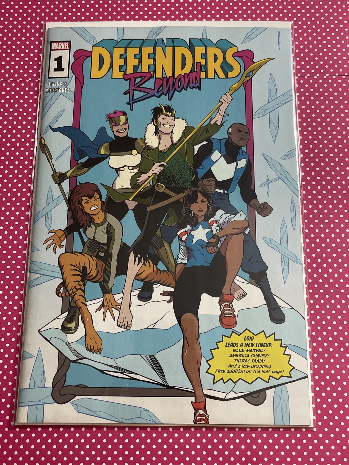 DEFENDERS BEYOND #1 JAVIER RODRIGUEZ MAIN COVER 2022 loki america ...