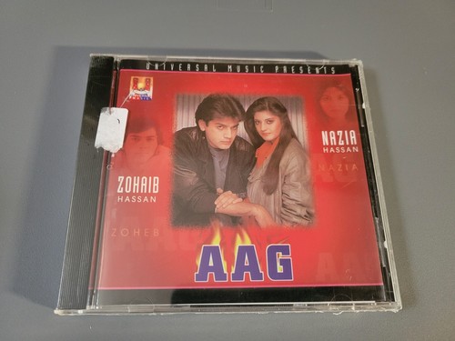 RARE Aag Nazia Hassan/ Zoheb Hassan Audio CD | eBay