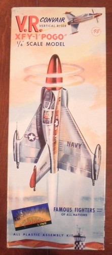 AURORA V.R. CONVAIR XFY-1 POGO | eBay