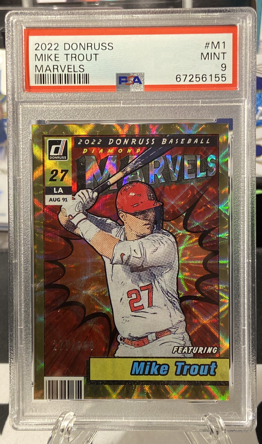 2022 Panini Donruss - Marvels #M-1 Mike Trout /999 for sale online | eBay