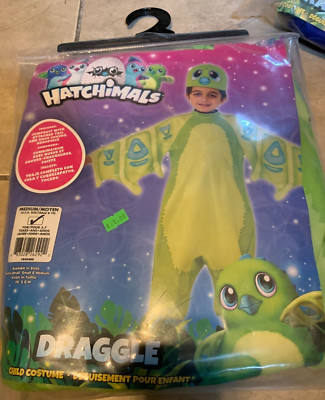 Hatchimals Draggle Dinosaur Unisex Youth Medium 8-10 NEW in retail ...
