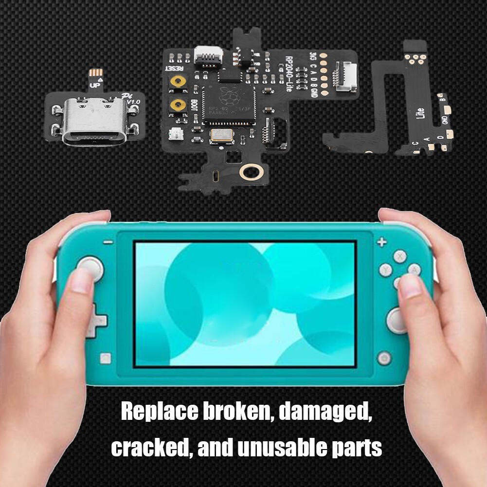 Game Console Cable Chip Replacement Parts for Switch NS/Lite/OLED (LITE ...