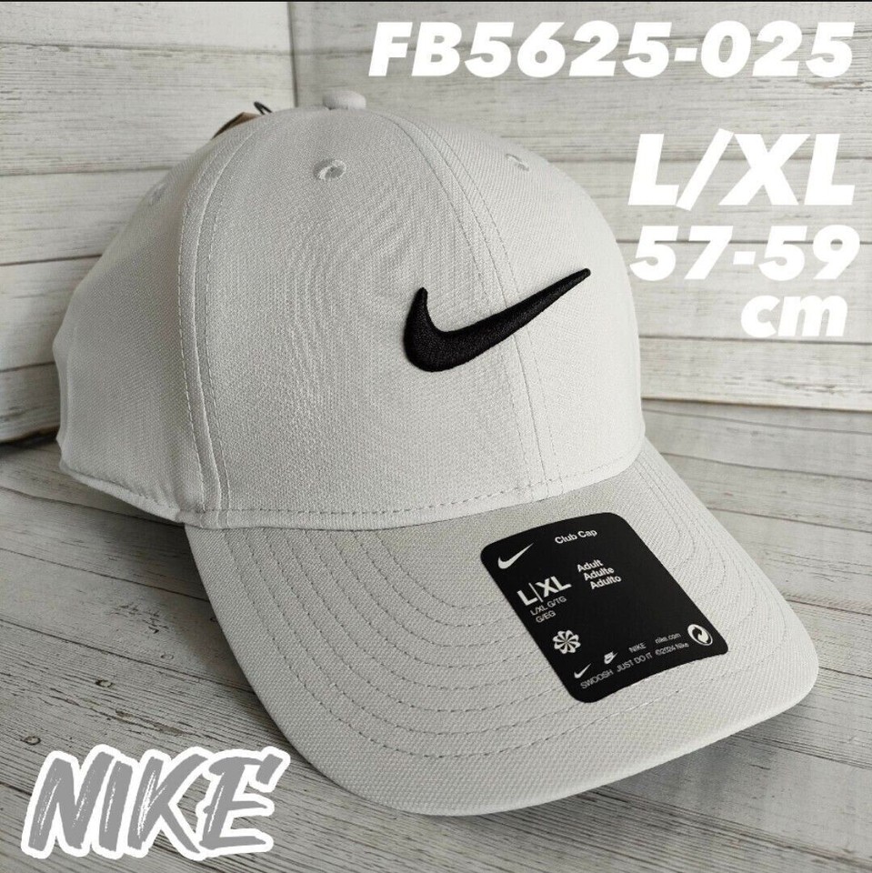 Nike Dri FIT ADV Club Structured Swoosh Cap Hat Size L/XL Photon Dust ...