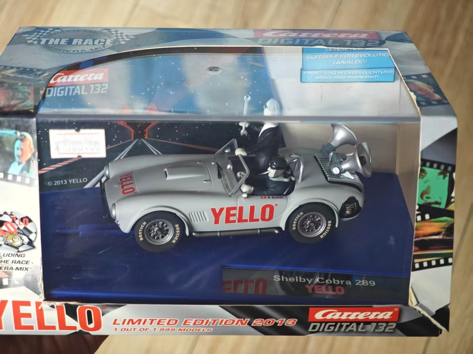 Carrera Digital 132 30655 Shelby Cobra 289 YELLO limited edition 1:32 ...