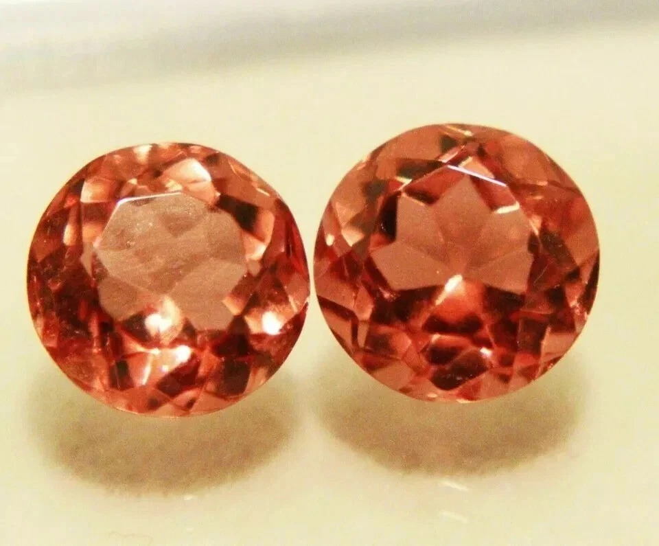 32 Ct Natural Alexandrite Round Cut Loose Gemstone Matched Pair Color ...