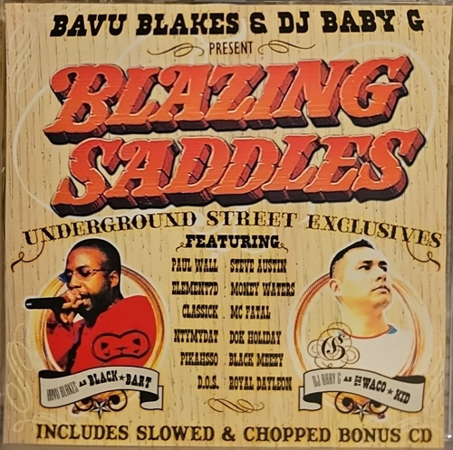 Bavu Blakes & DJ Baby G "Blazing Saddles" 2CD Set - #18 | eBay