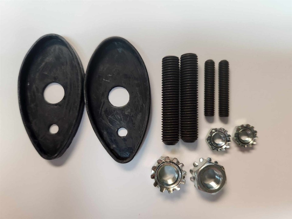 Swan Neck Mirrors RH LH Hot Rod, Street Rod, Classic Car | eBay