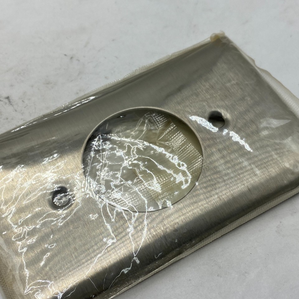 Pack of 10 Hubbell S720 Wall Plate Stainless Steel Smooth Type 302/304 ...