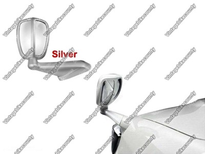 Car Bonnet Fender Side Mirror Wide Angle View LH Side Silver Universal ...