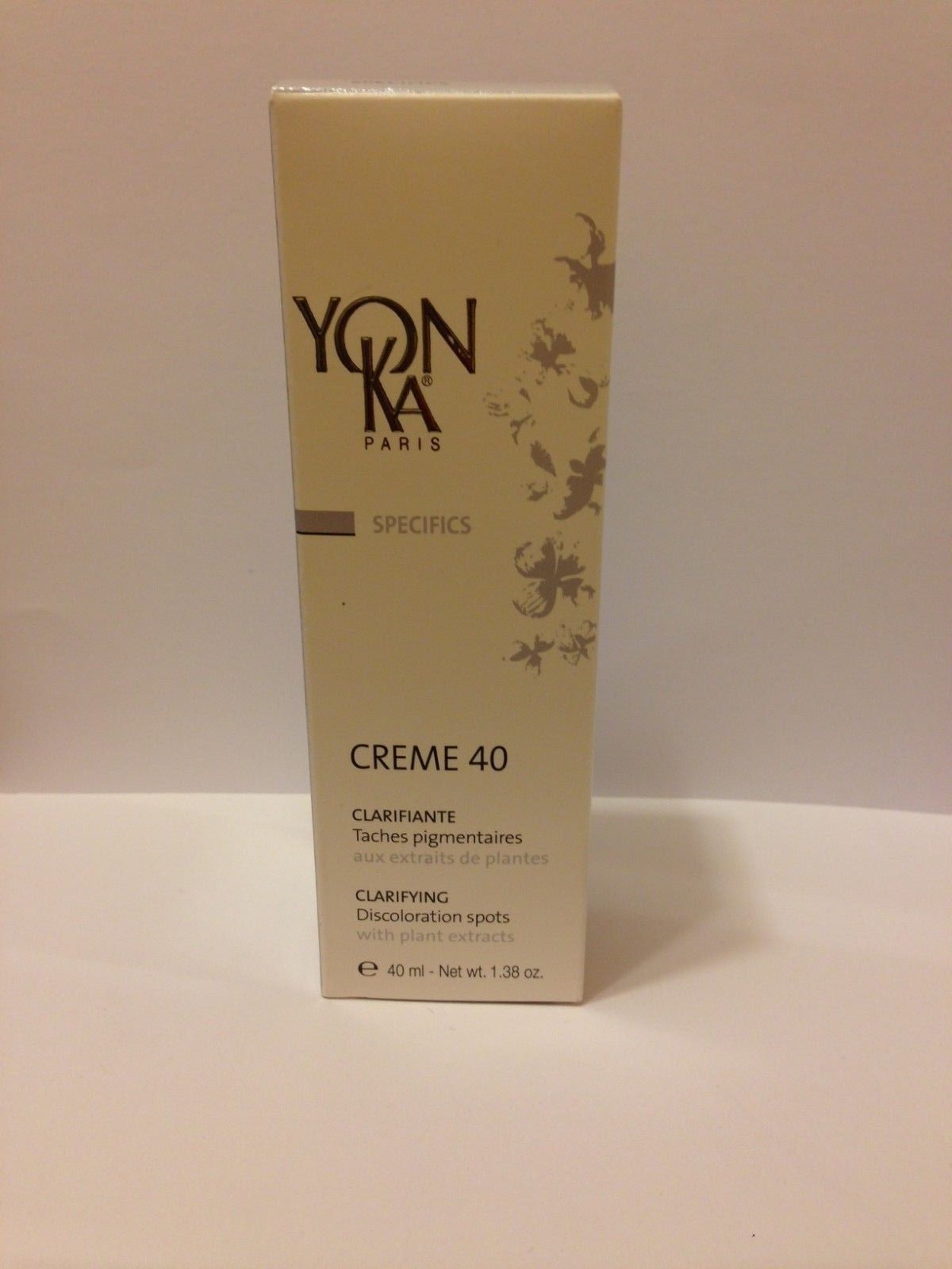 Yonka New Box Cream 40 Pigmentations All Skin 1.4oz Creme BRAND NEW ...