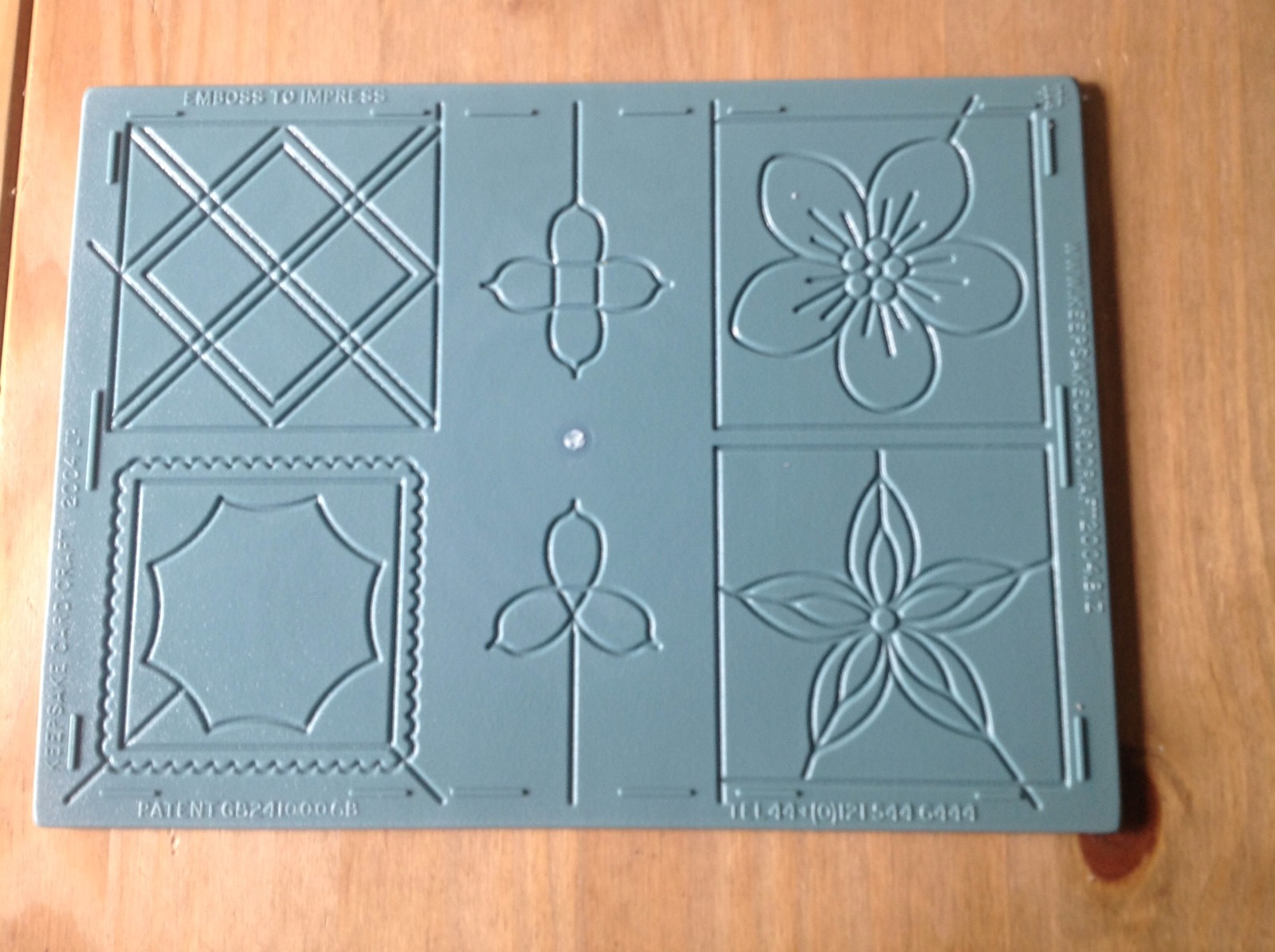 The Glitter Girls Emboss to Impress Embossing board 114 | eBay UK