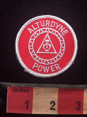 ALTURDYNE POWER Circa 1980s / 90s Advertising Patch (Gas Turbine) 76YD ...