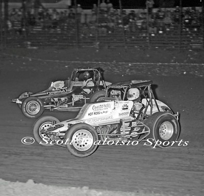 1982 JEFF HEYWOOD DAN SCHUCK 8 x 10 ASCOT CRA SPRINT CAR PHOTO | eBay