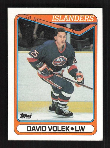 David Volek 1990 Topps New York Islanders #300 | eBay