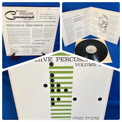 PERSUASIVE PERCUSSION Vol.2 Terry Snyder Command RS 808 SD LP Mint | eBay