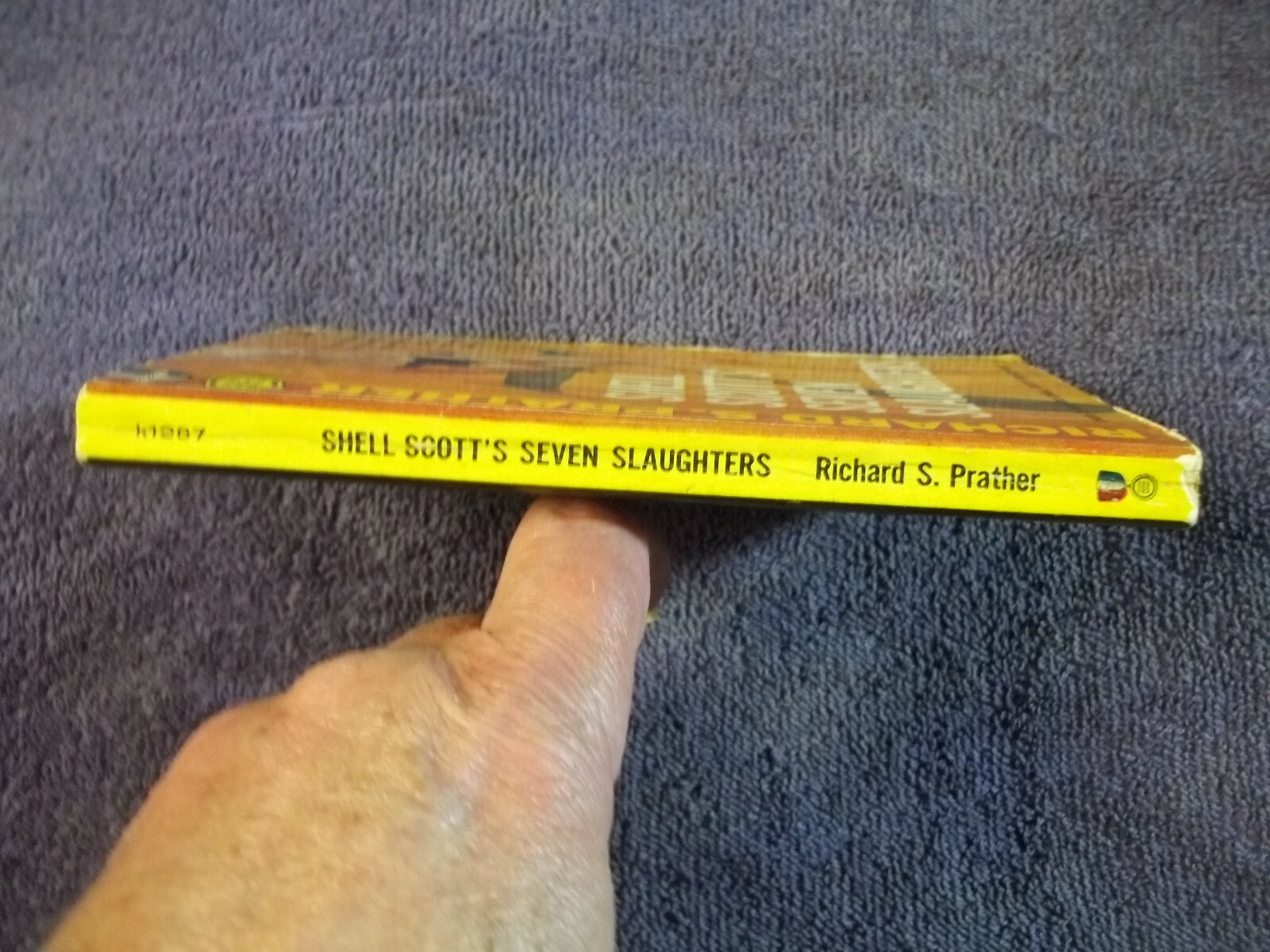 Shell Scott's Seven Slaughters,(7 stories),by Richard Prather,Gold ...