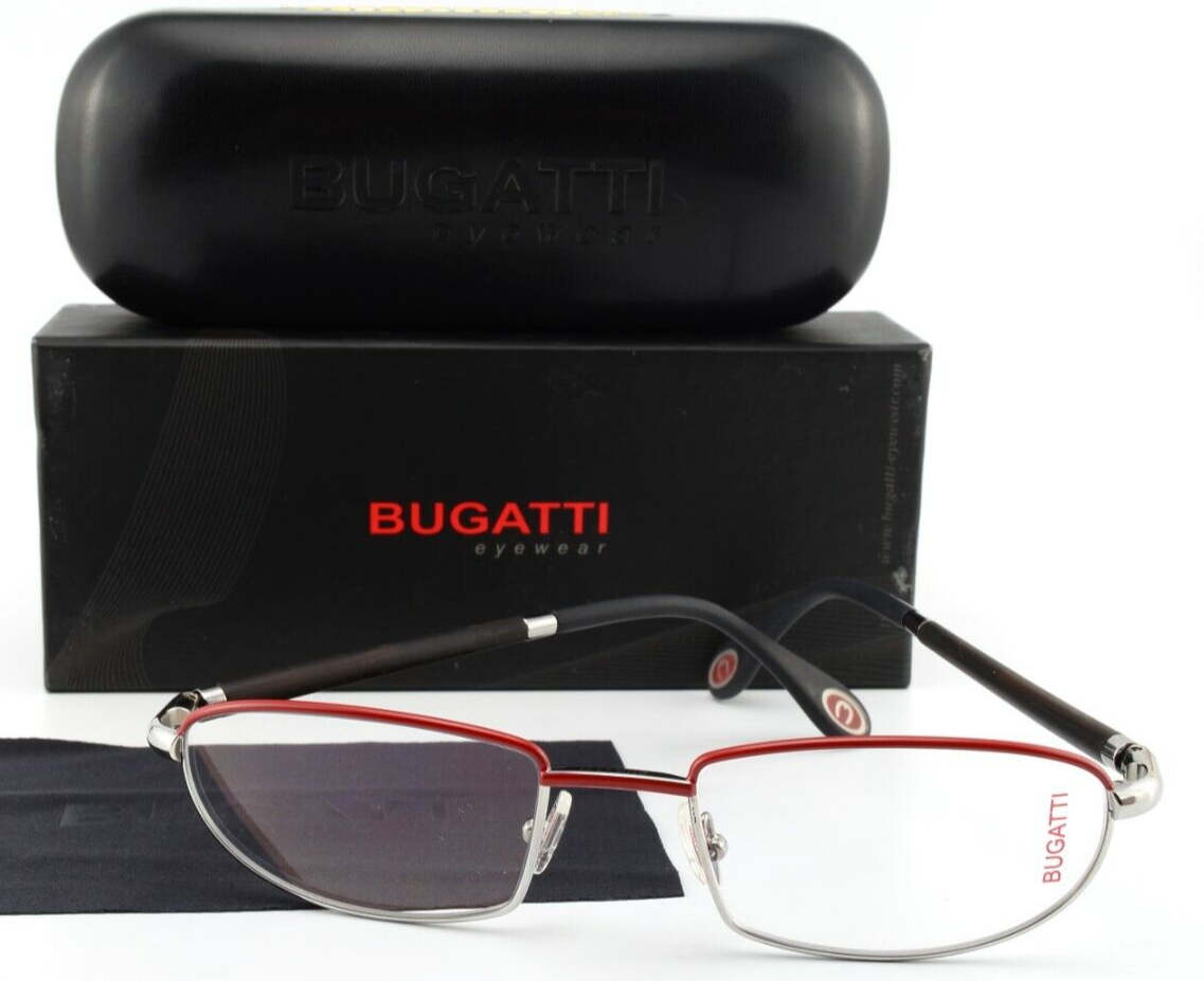 Bugatti Glasses Frame 537 023 Nature Horn Palladium 54-20 140 Luxury ...