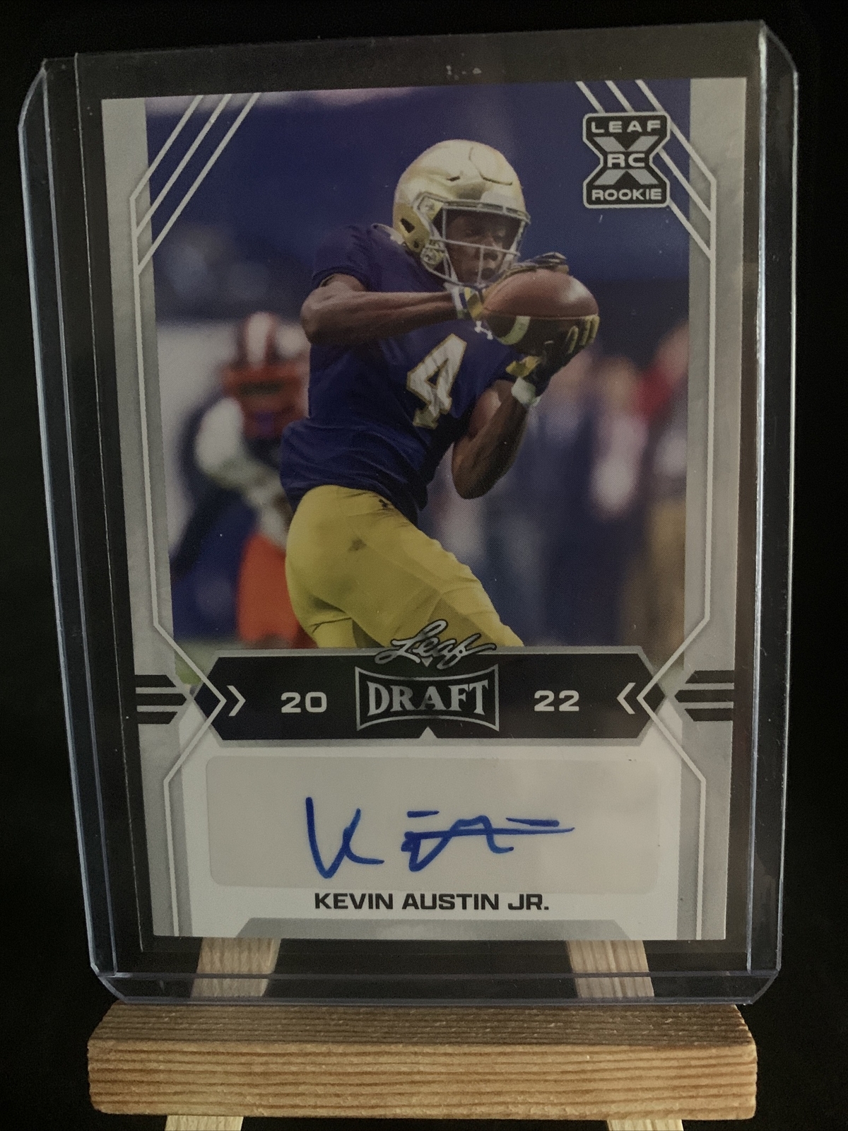 2022 Leaf Draft College Football - Kevin Austin Jr. - Autograph RC #BA ...