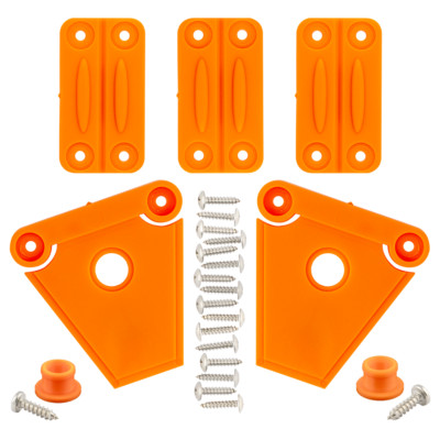 NeverBreak Parts - Igloo Cooler Repair Kit (orange) - 3 hinges, 2 ...