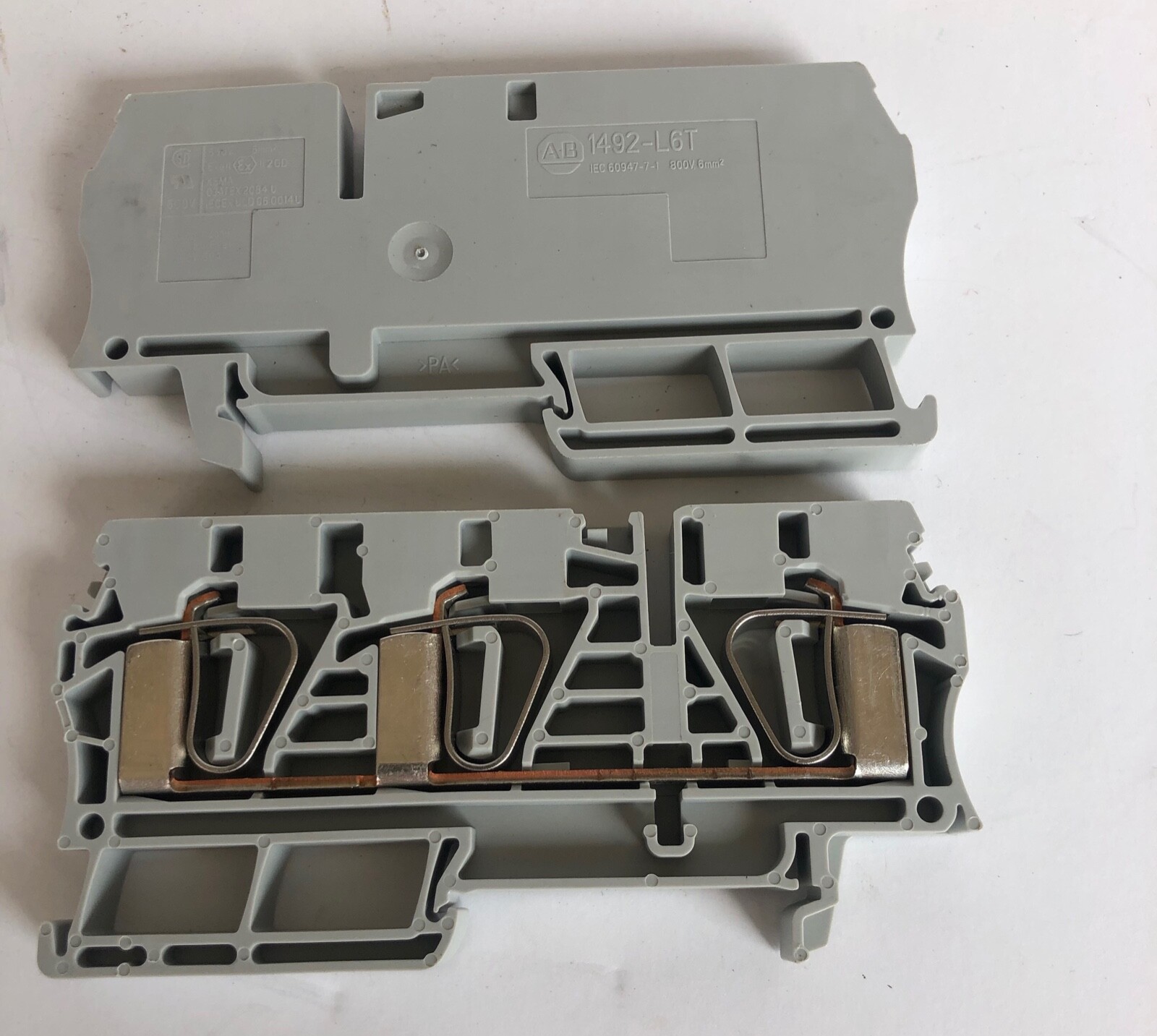 ALLEN BRADLEY 1492-L6T TERMINAL BLOCK Lot of 38 | eBay