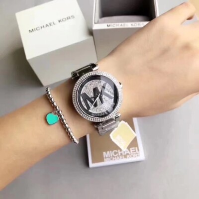 Michael Kors MK5925 Quartz Analog Wristwatch Women's Stainless Steel ...