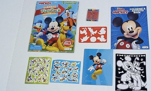 Disney Mickey Mouse & Minnie Mouse Grab & Go Surprise Play Pack | eBay