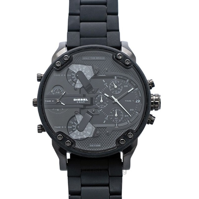Diesel DZ7396 Mr. Daddy 2.0 Men Wristwatch - Black for sale online | eBay