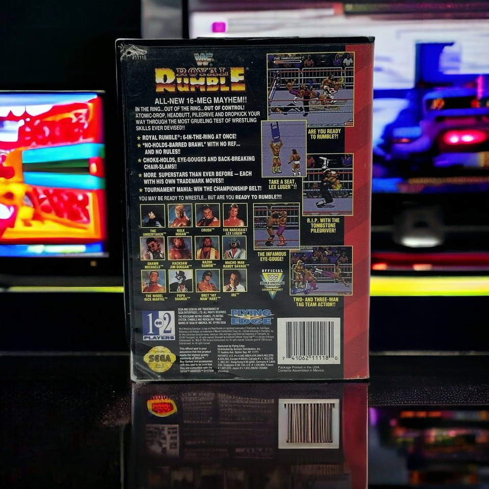 WWF Royal Rumble Sega Genesis 1993 - Complete 741062111180 | eBay