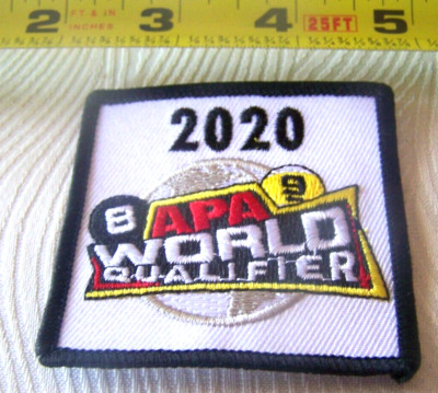 APA 2020 MEMBERSHIP PATCH AMERICAN POOL PLAYERS ASSN | eBay