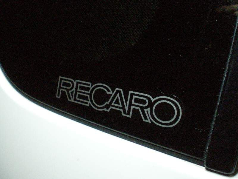 Recaro Sticker for Mitsubishi Lancer Evolution badge oem Japan | eBay ...