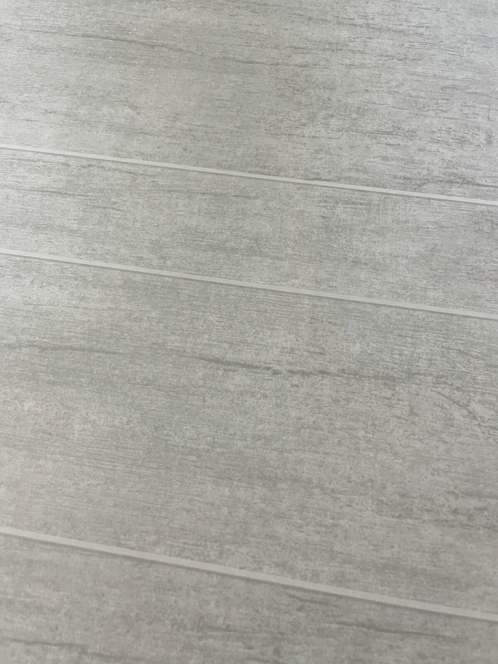 Multi Grey Large Tile Effect Wall Panels PVC Bathroom Cladding Shower ...